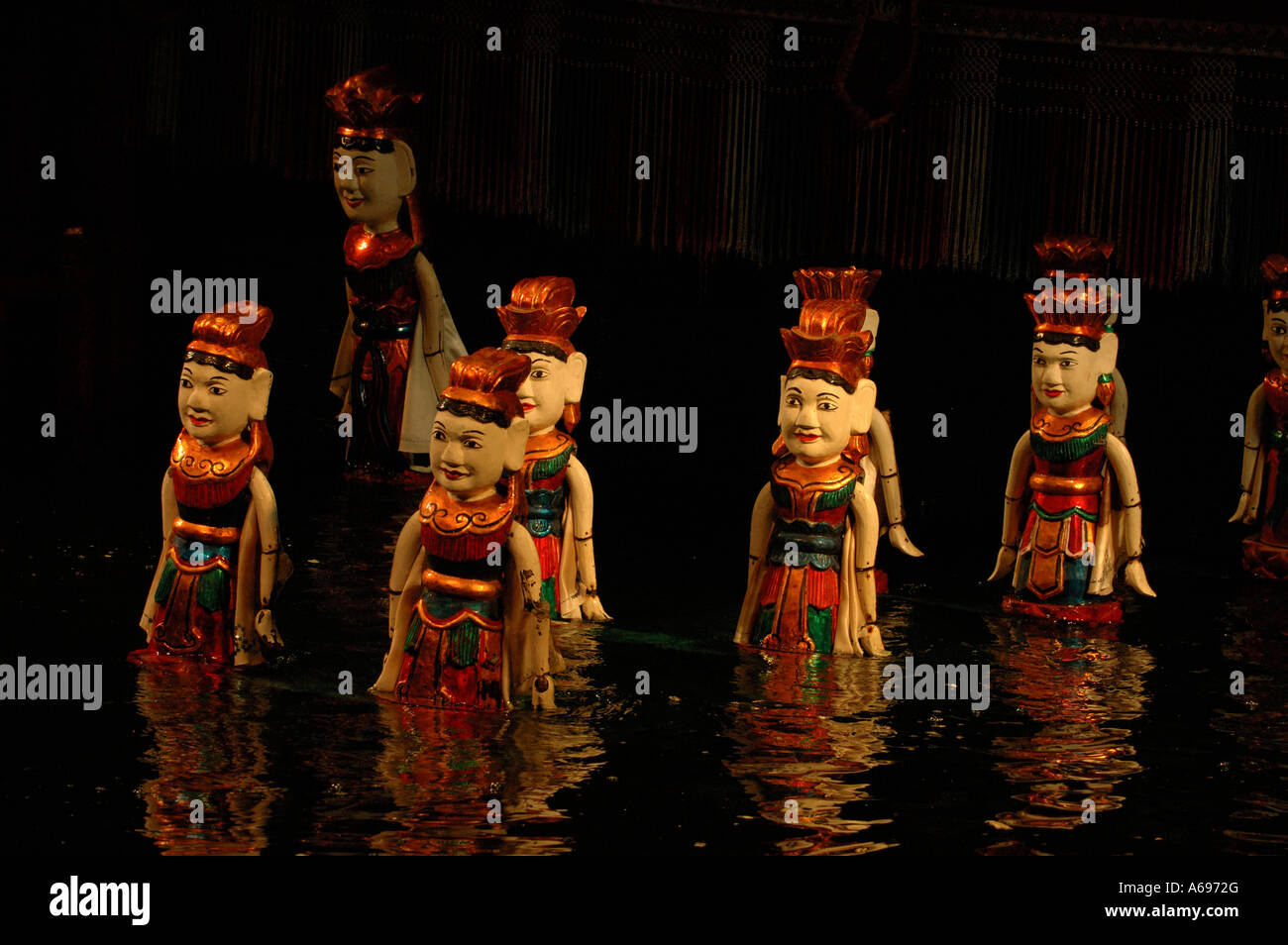 Thang Long Water Puppet Show, Hanoi, Vietnam Stock Photo - Alamy