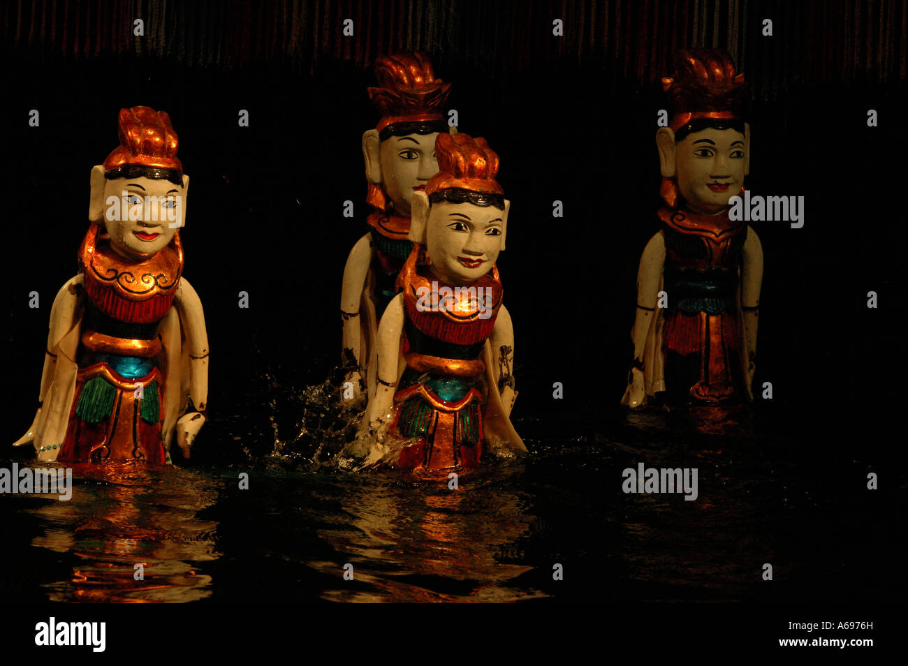 Thang Long Water Puppet Show, Hanoi, Vietnam Stock Photo - Alamy