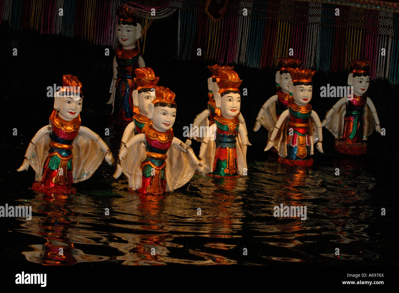 Thang Long Water Puppet Show, Hanoi, Vietnam Stock Photo - Alamy