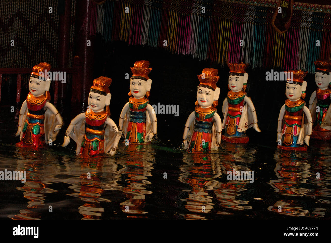 Thang Long Water Puppet Show, Hanoi, Vietnam Stock Photo - Alamy
