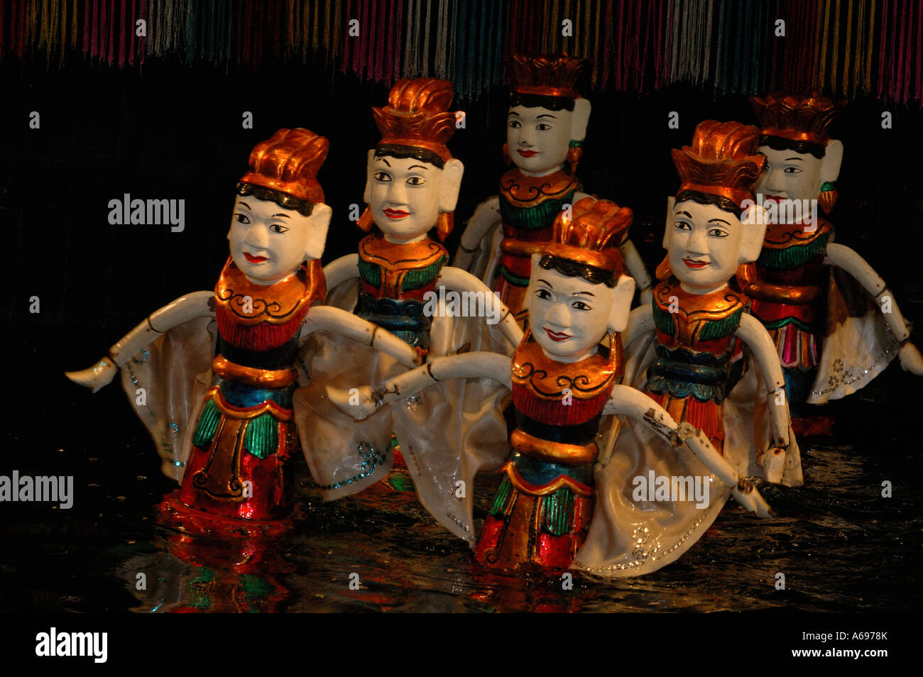 Thang Long Water Puppet Show, Hanoi, Vietnam Stock Photo - Alamy