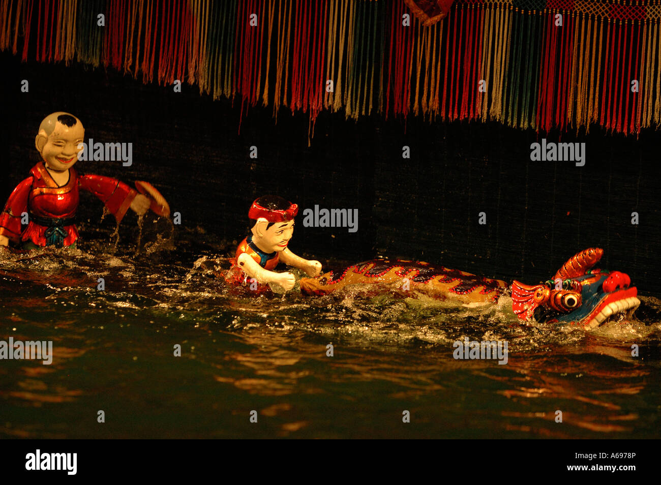 Thang Long Water Puppet Show, Hanoi, Vietnam Stock Photo - Alamy