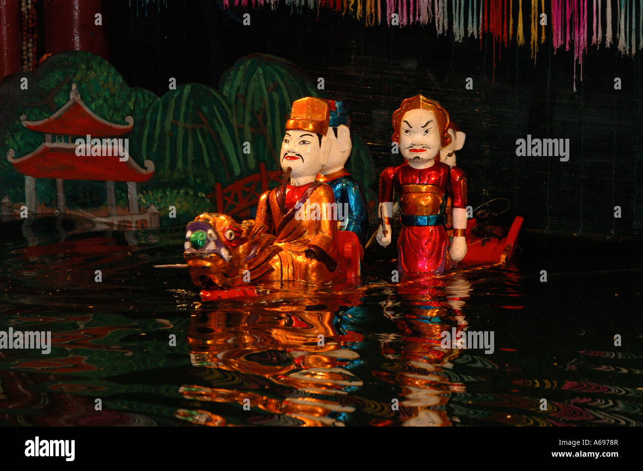 Thang Long Water Puppet Show, Hanoi, Vietnam Stock Photo - Alamy
