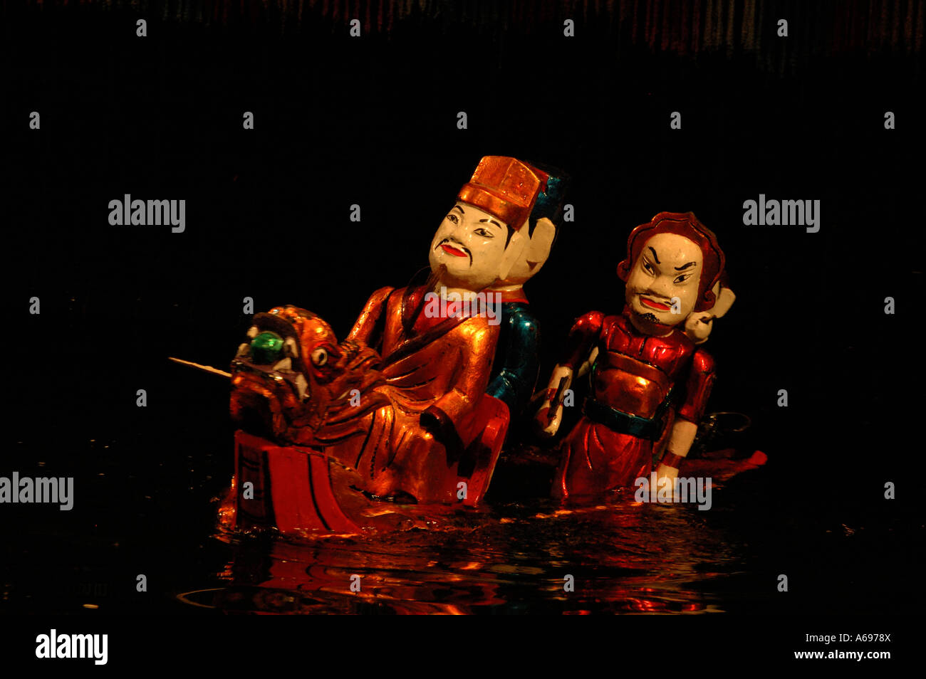 Thang Long Water Puppet Show, Hanoi, Vietnam Stock Photo - Alamy