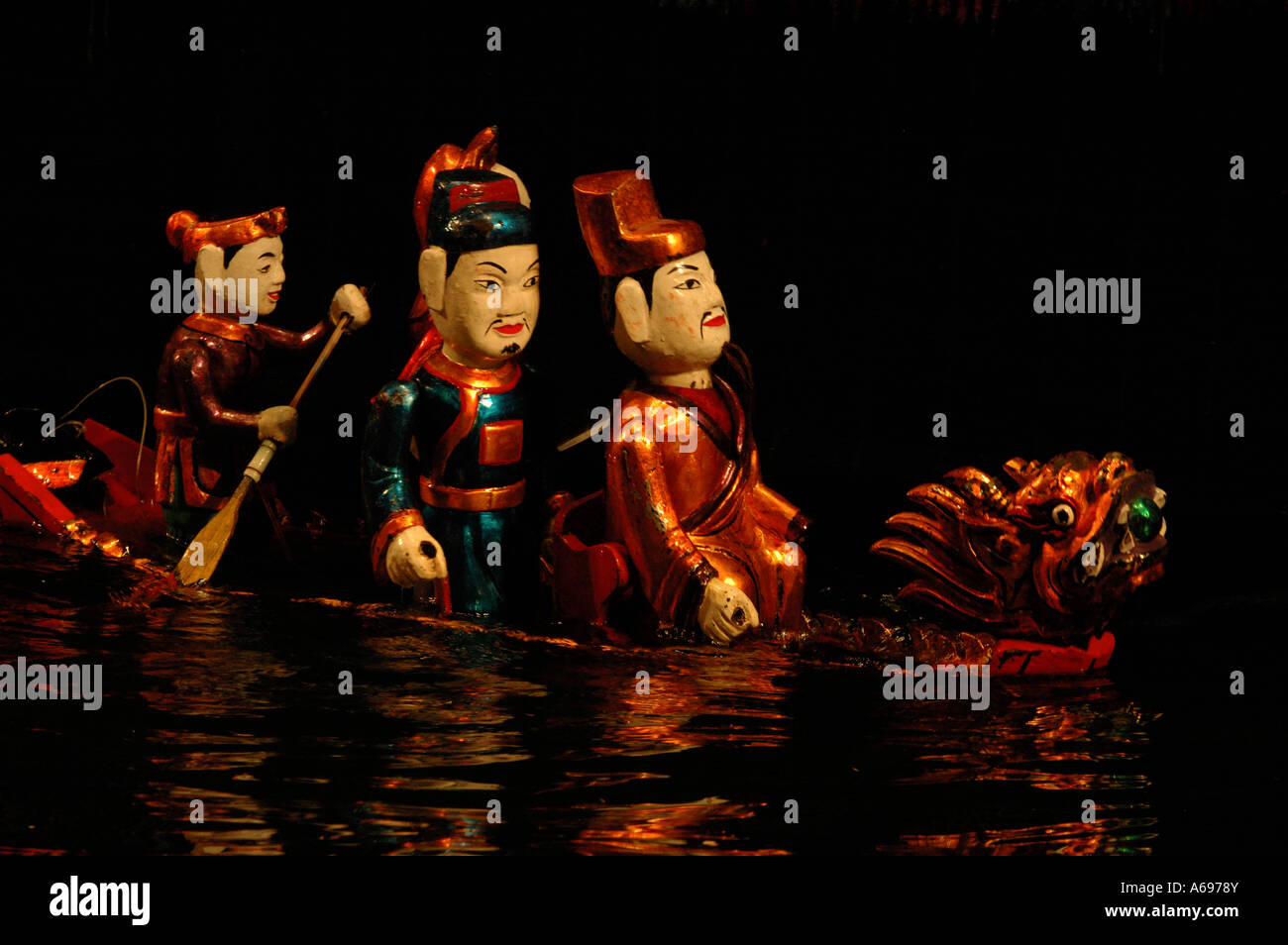 Thang Long Water Puppet Show, Hanoi, Vietnam Stock Photo - Alamy