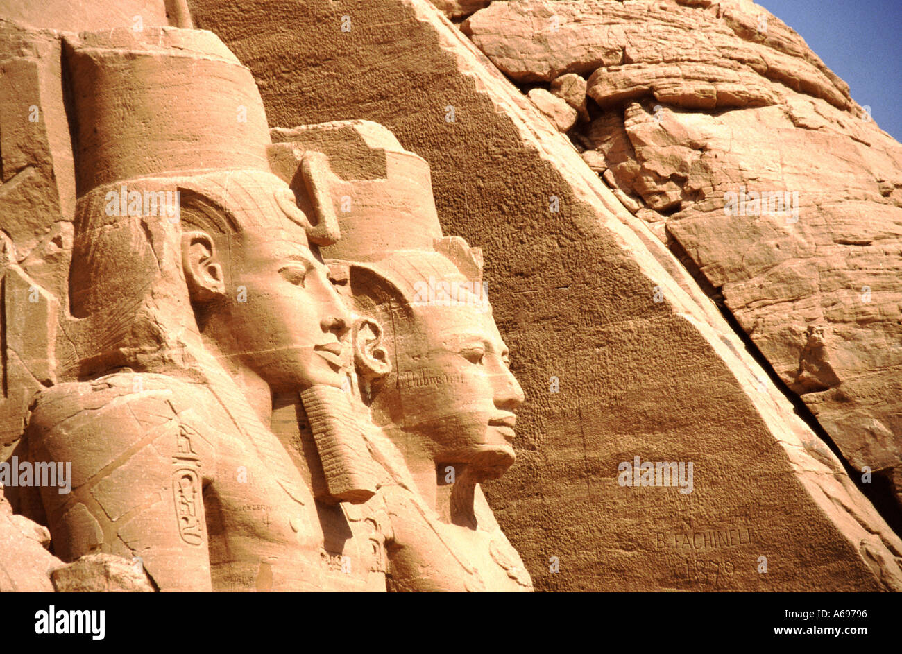 Temple of Ramesses II at Abu Simbel near Aswan Egypt Stock Photo - Alamy