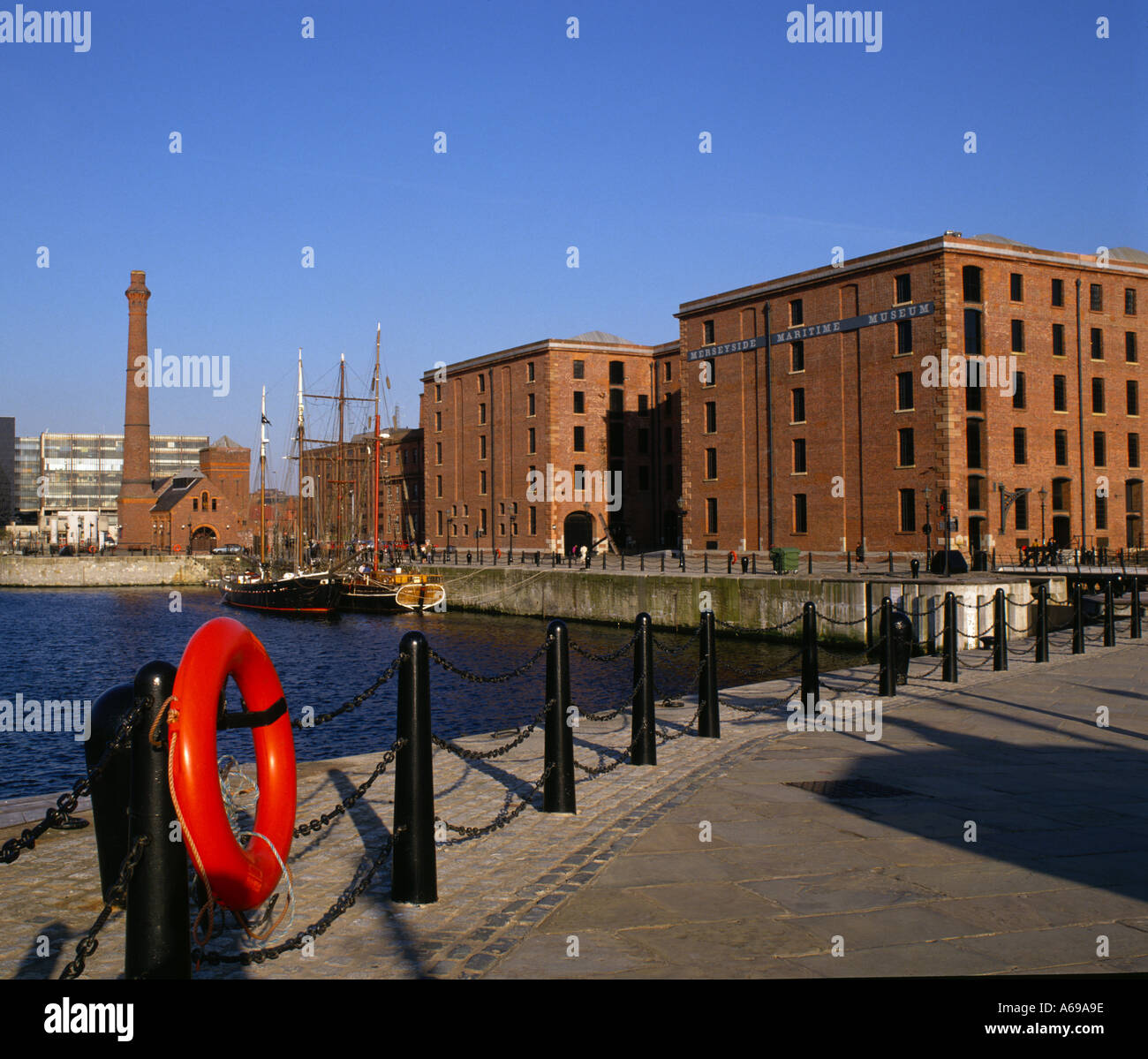 Maritime Museum Albert Dock Liverpool Merseyside England Stock Photo ...