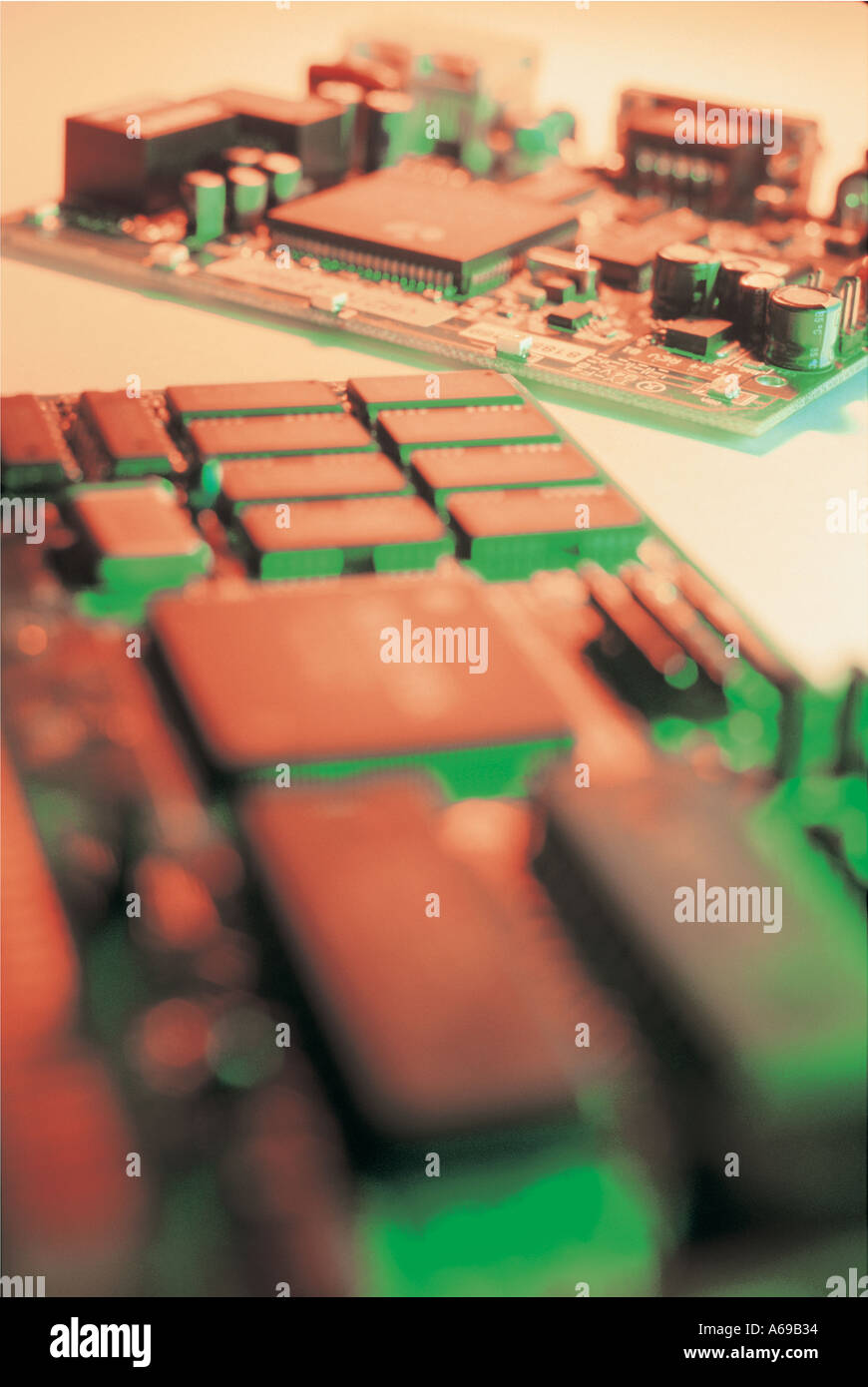 Computer Circuit Boards Stock Photo - Alamy