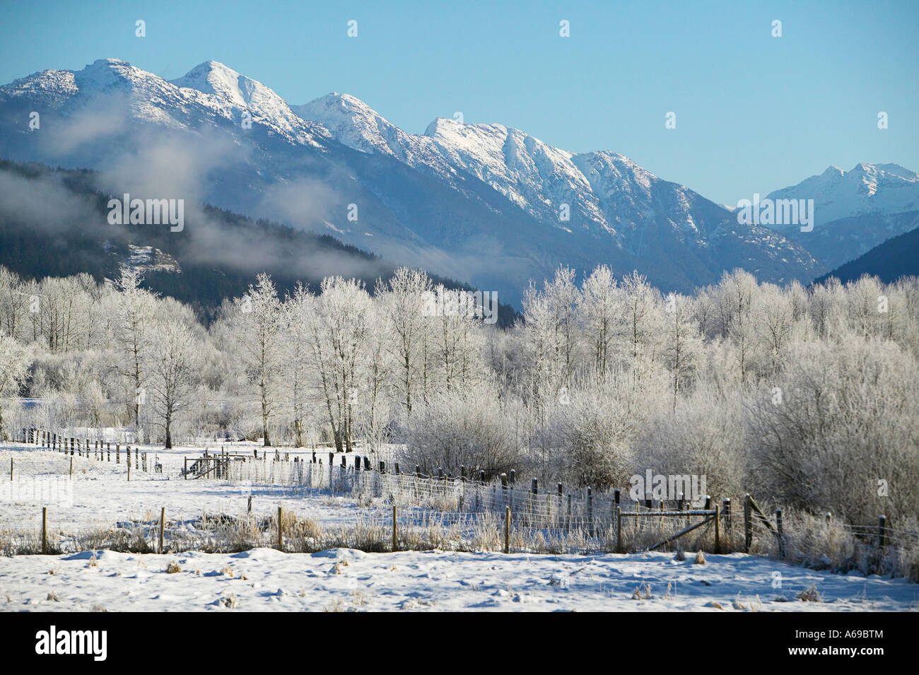 pemberton BC Canada Stock Photo - Alamy
