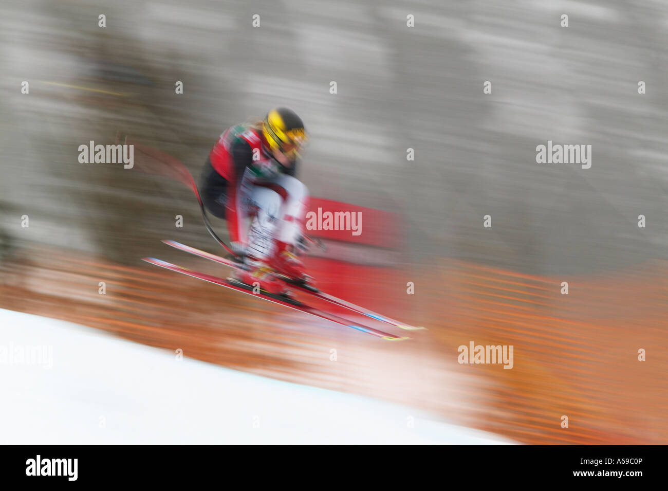 world cup ski racing Lake louise alberta ,canada Stock Photo - Alamy