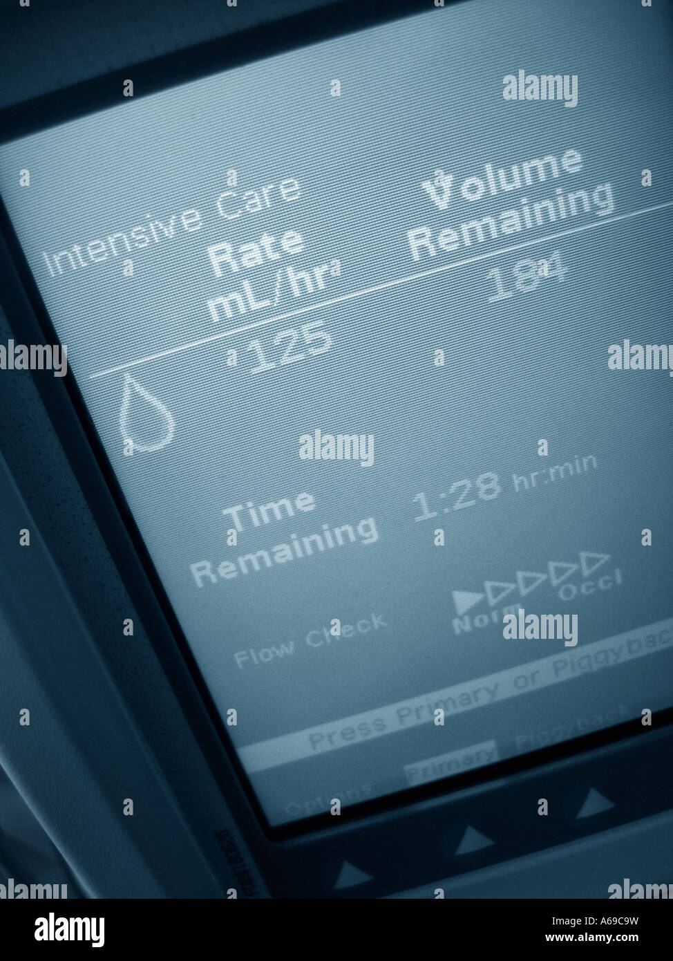 Hospital monitor drip hi-res stock photography and images - Alamy