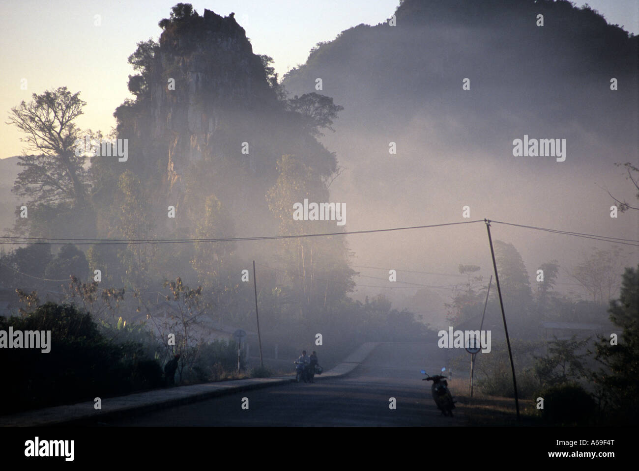 Stunning and picturesque landscapes formed by scattered limestone ...