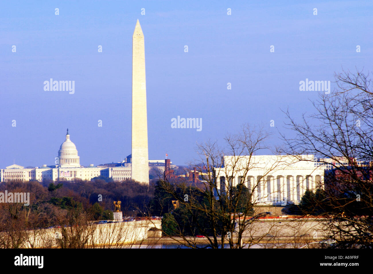 Washington DC skyline Washington DC USA Stock Photo - Alamy