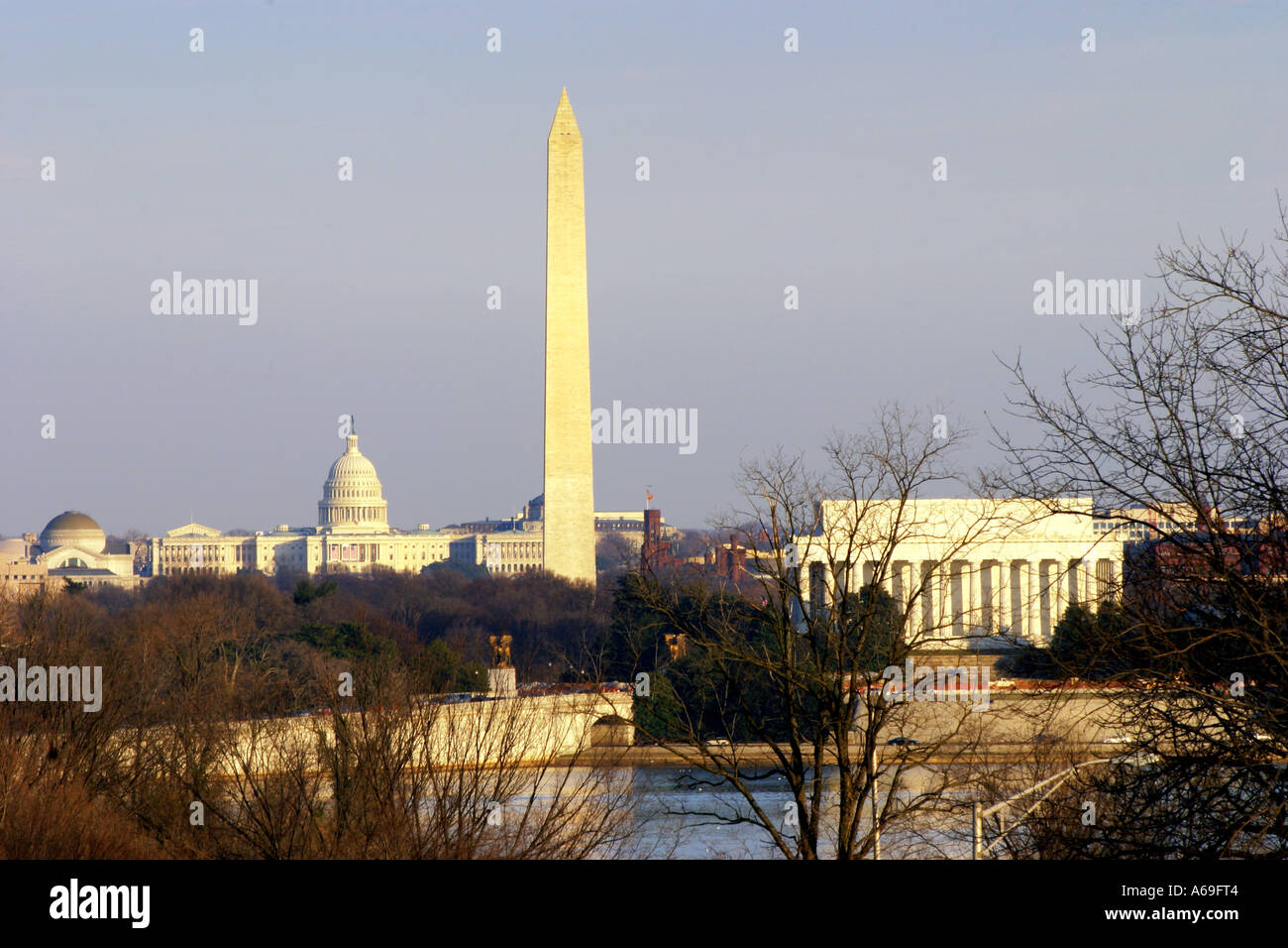 Washington DC skyline Washington DC USA Stock Photo - Alamy