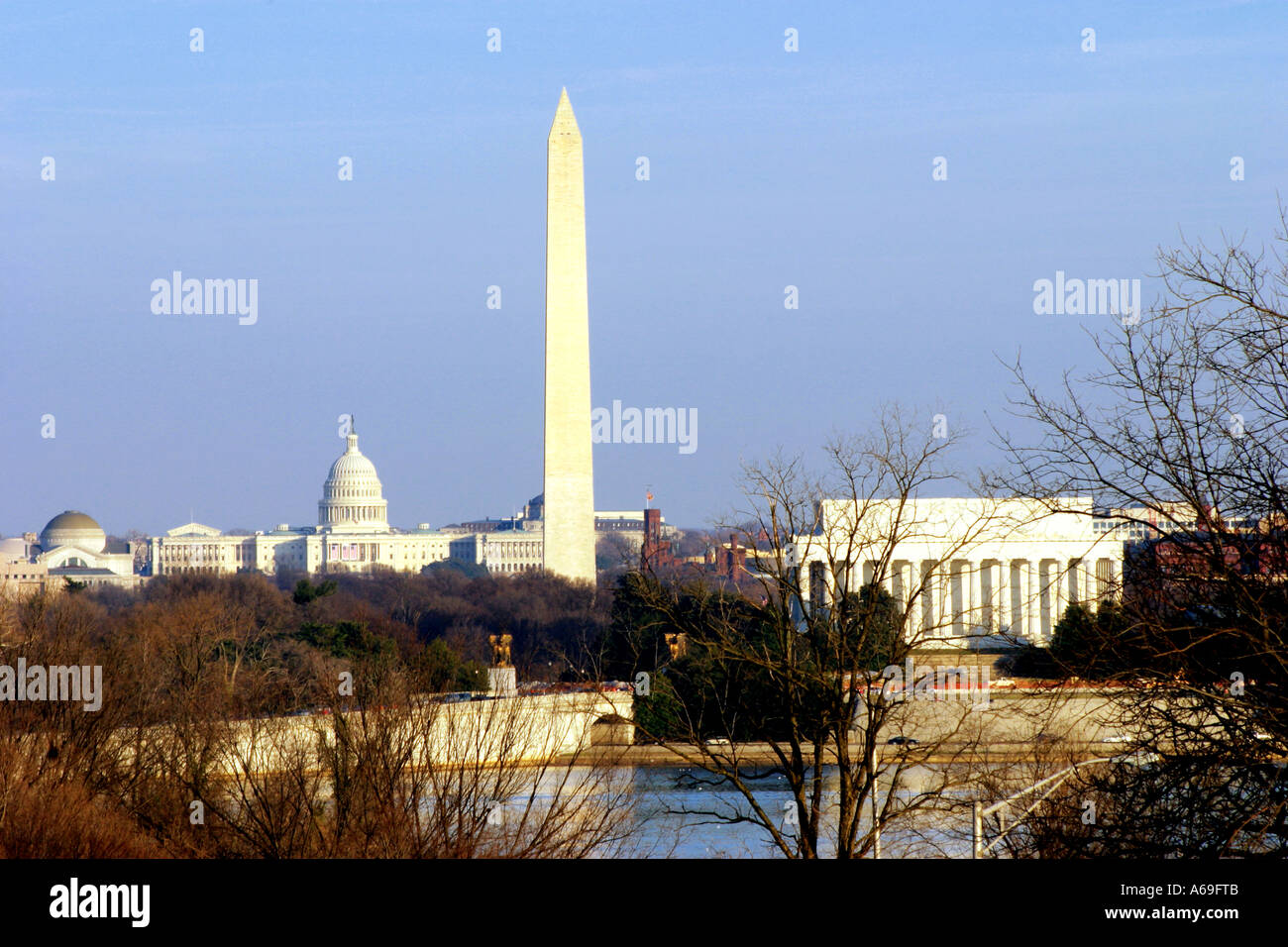 Washington DC skyline Washington DC USA Stock Photo - Alamy