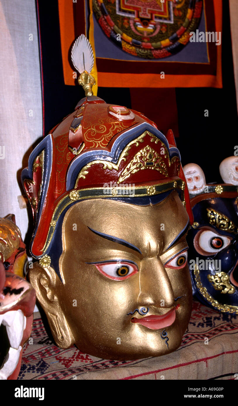 Bhutan Thimpu Crafts Tsechu festival mask Stock Photo - Alamy