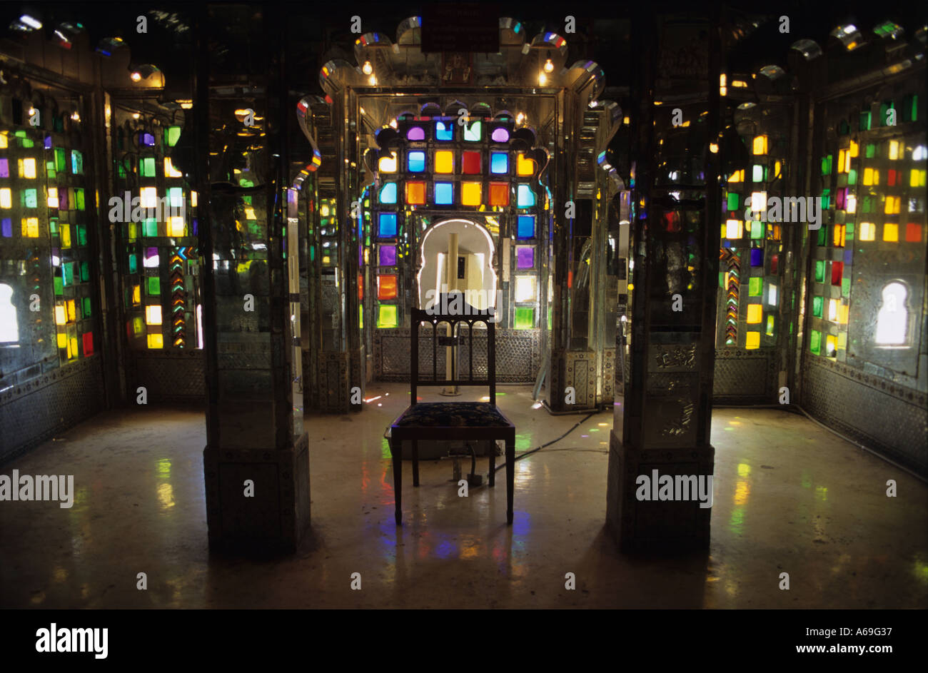 Manak Mahal Ruby Palace Udaipur City Palace Stock Photo - Alamy