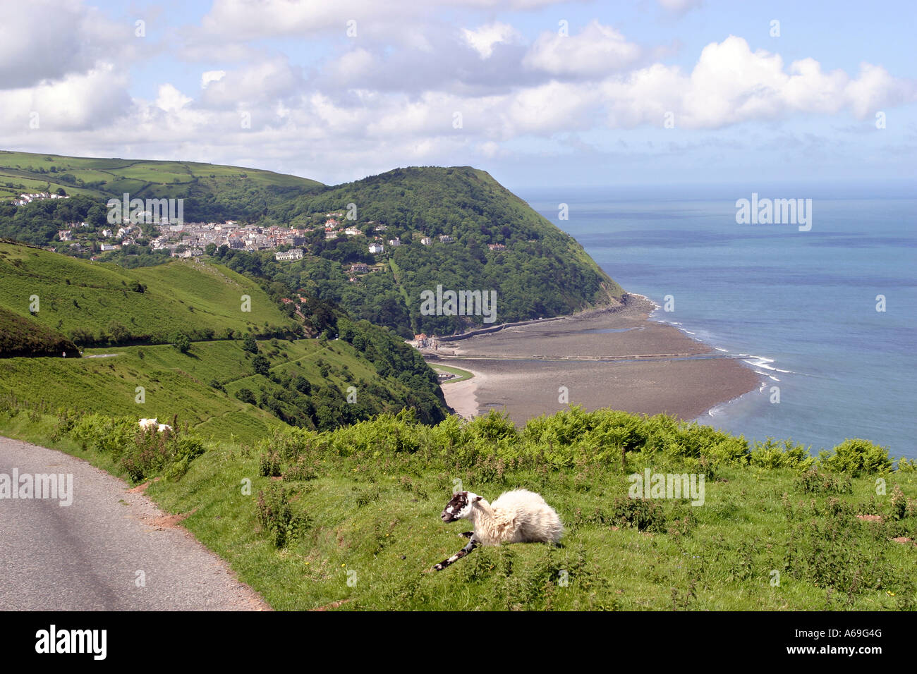 Lynton and lynmouth hi-res stock photography and images - Alamy