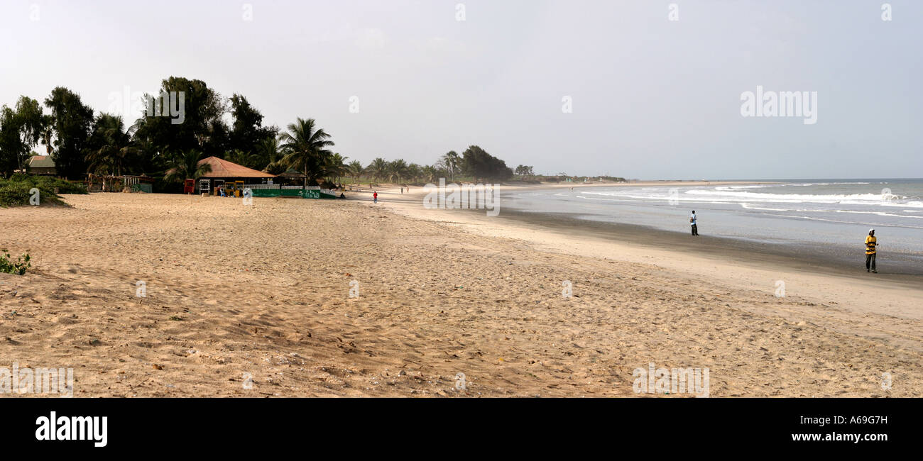 The Gambia Kotu beach panoramic Stock Photo - Alamy