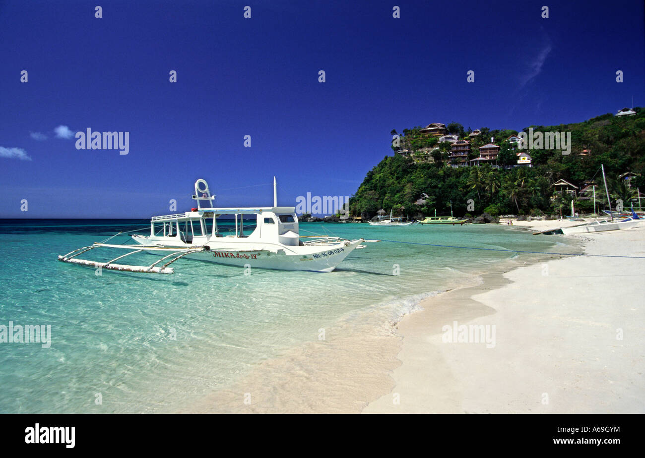Philippines Boracay Diniwid Beach Stock Photo - Alamy