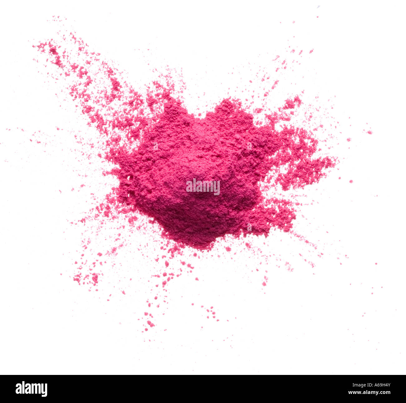 Pile of pink powder Stock Photo - Alamy
