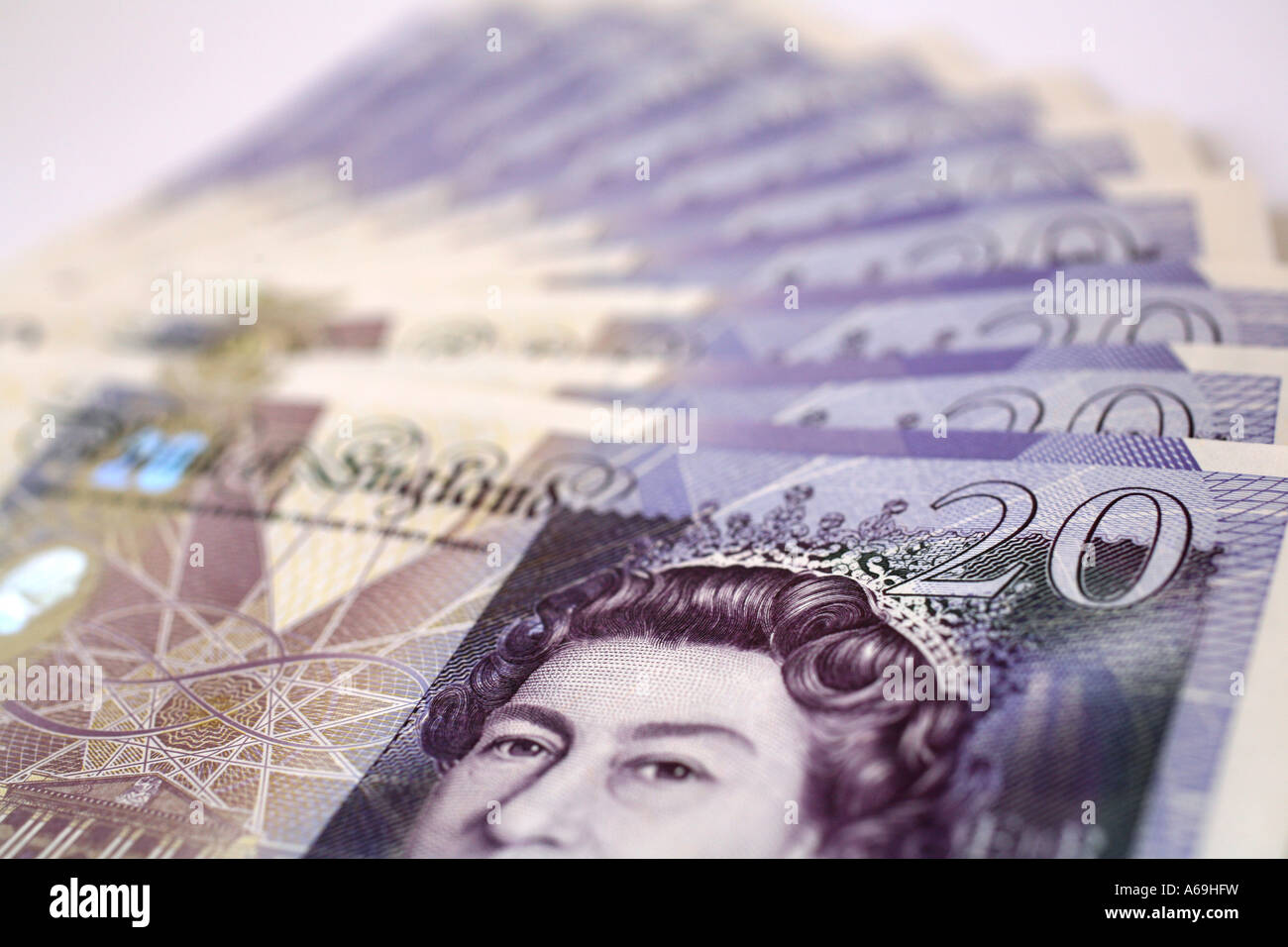 New Bank of England Twenty Pound Note, March 2007 Stock Photo - Alamy