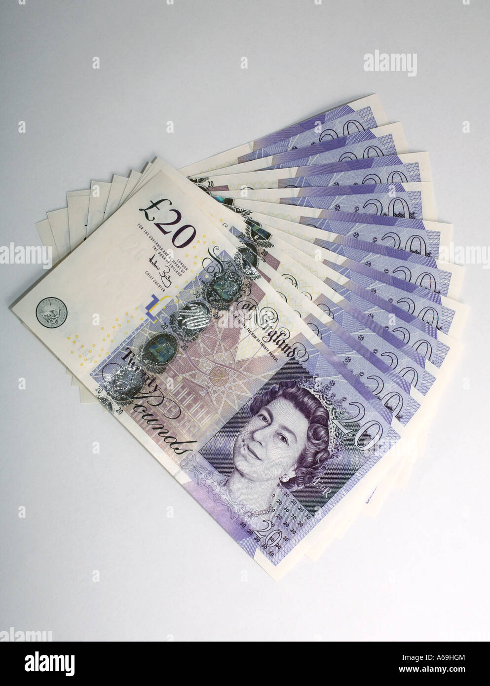 20 pound note 2007 hi-res stock photography and images - Alamy