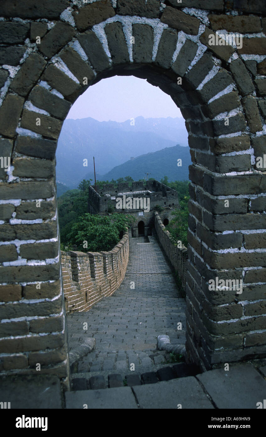 Great wall archway Stock Photo - Alamy