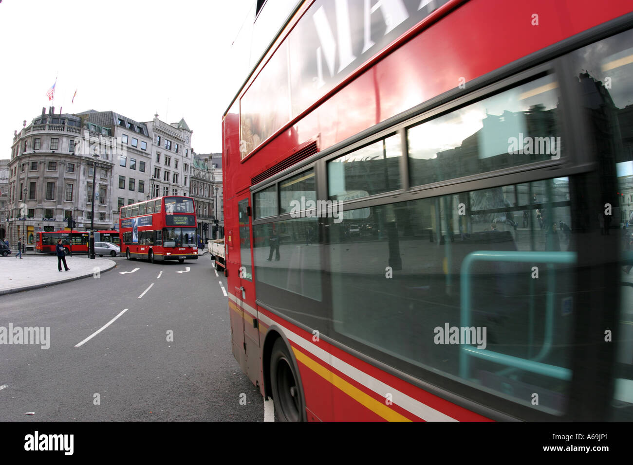 Double Decker Bus London UK Stock Photo - Alamy