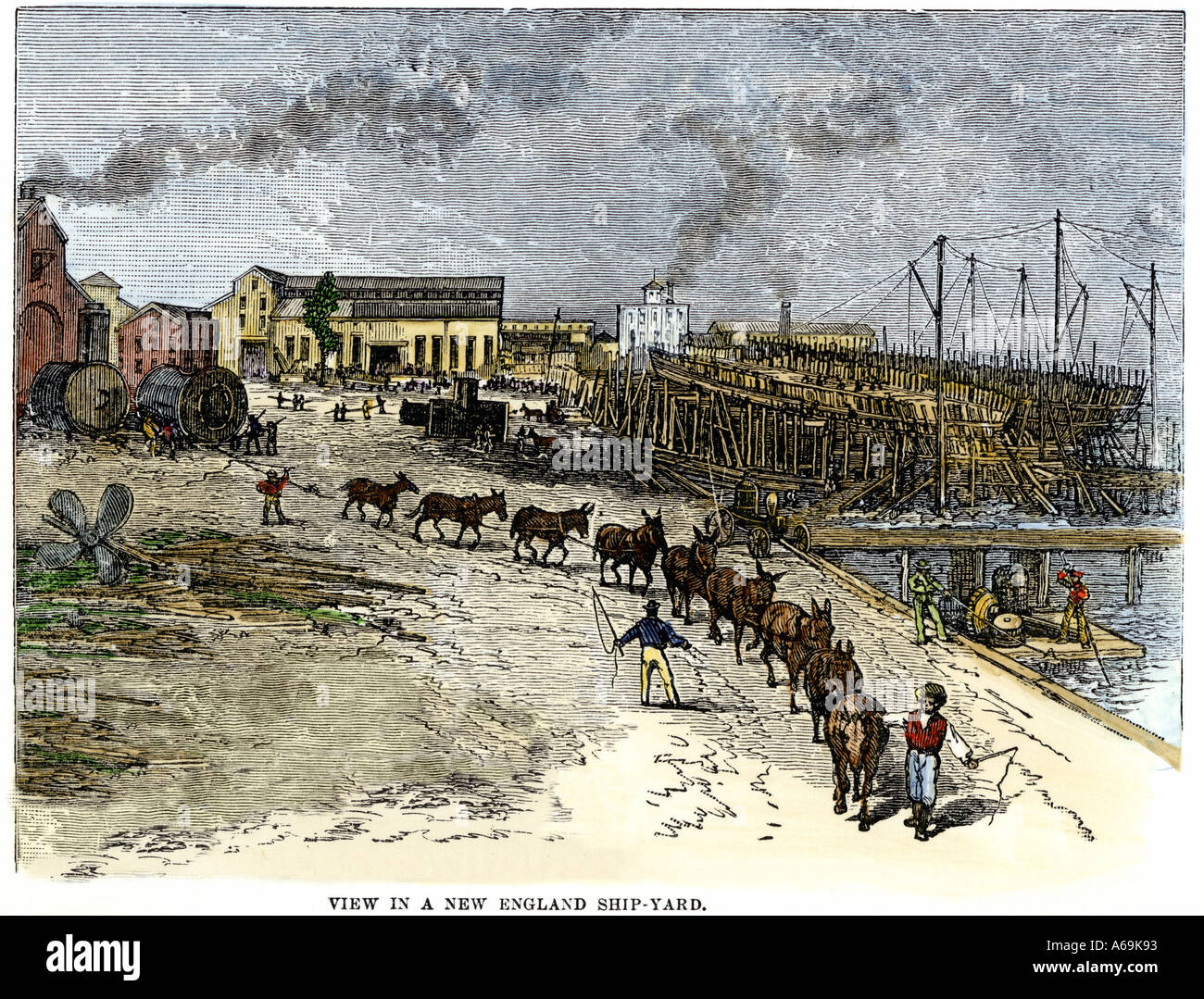 Shipbuilding history hi-res stock photography and images - Alamy