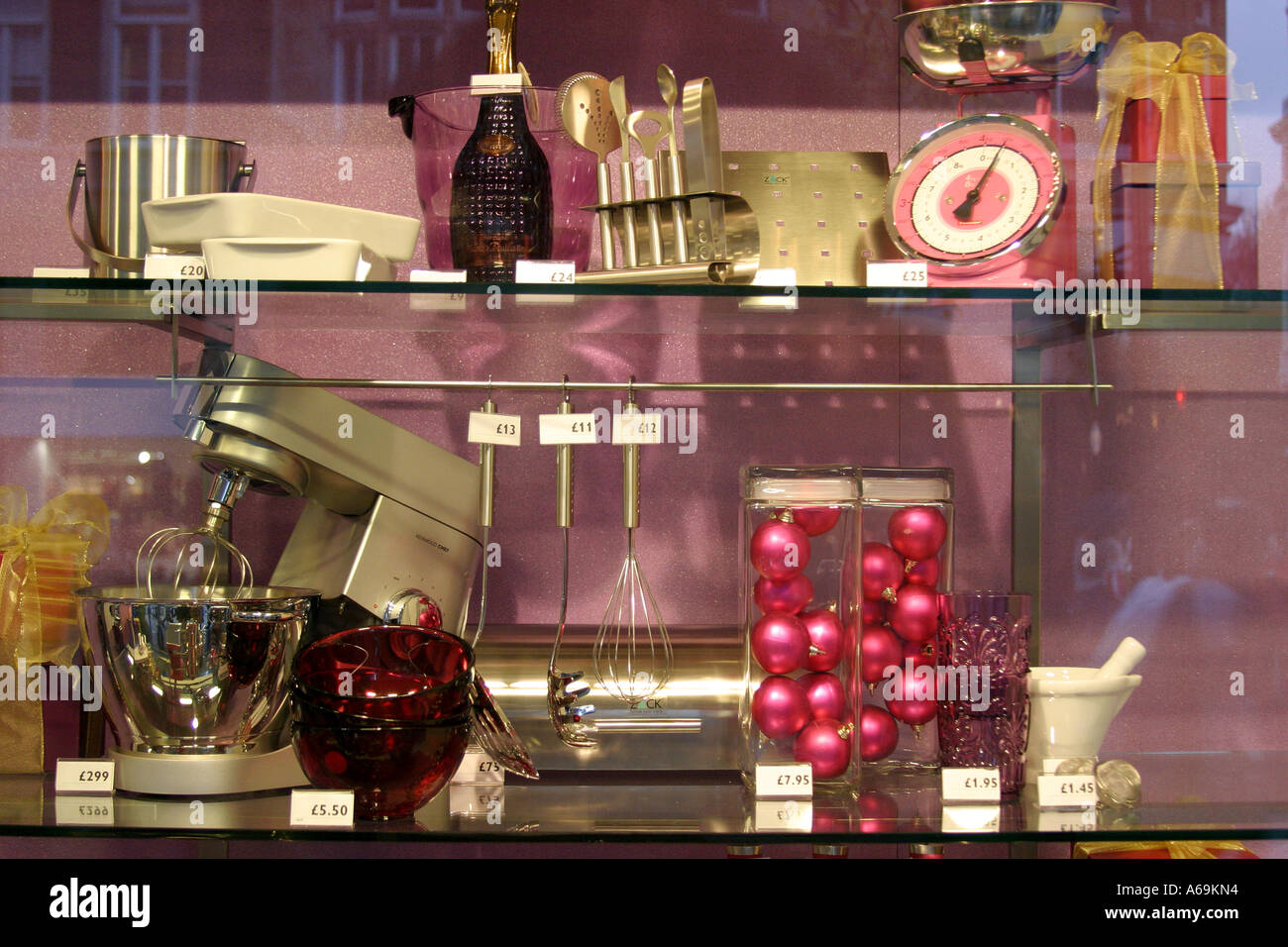 Window Display on Oxford Street London UK Stock Photo - Alamy