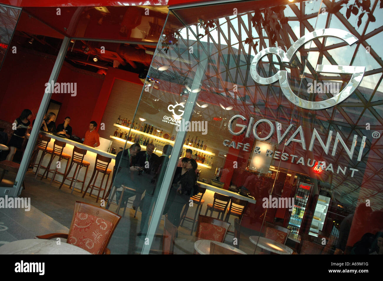 Giovanni cafe in Zlote Tarasy (Golden Terraces) shopping centre in ...