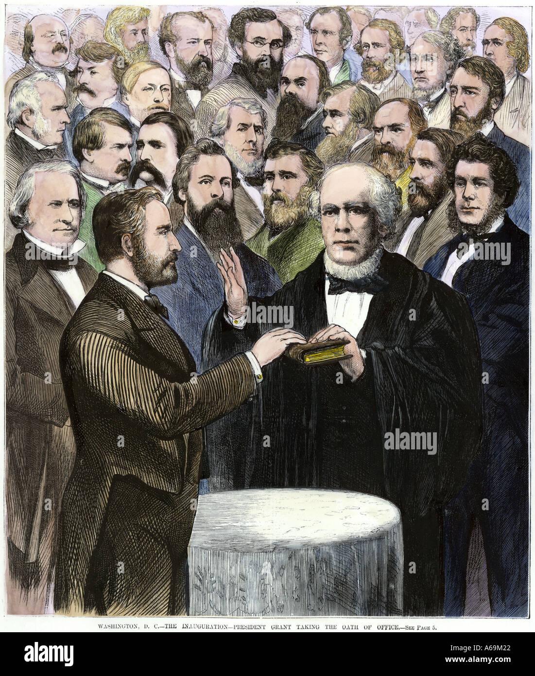 Presidential inauguration 1800s hi-res stock photography and images - Alamy