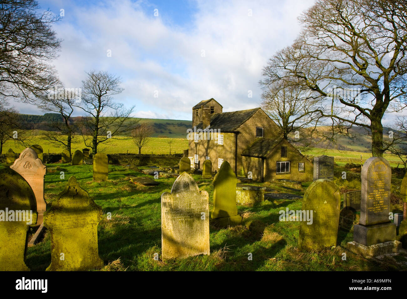 View of Jenkin Chapel at Saltersford in Cheshire Stock Photo - Alamy