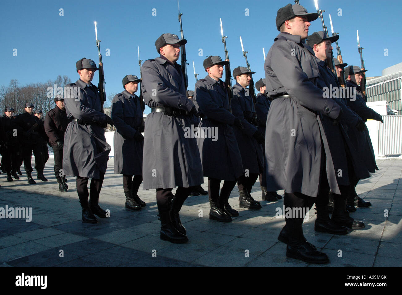 Pledge of allegiance police uniform hi-res stock photography and images ...