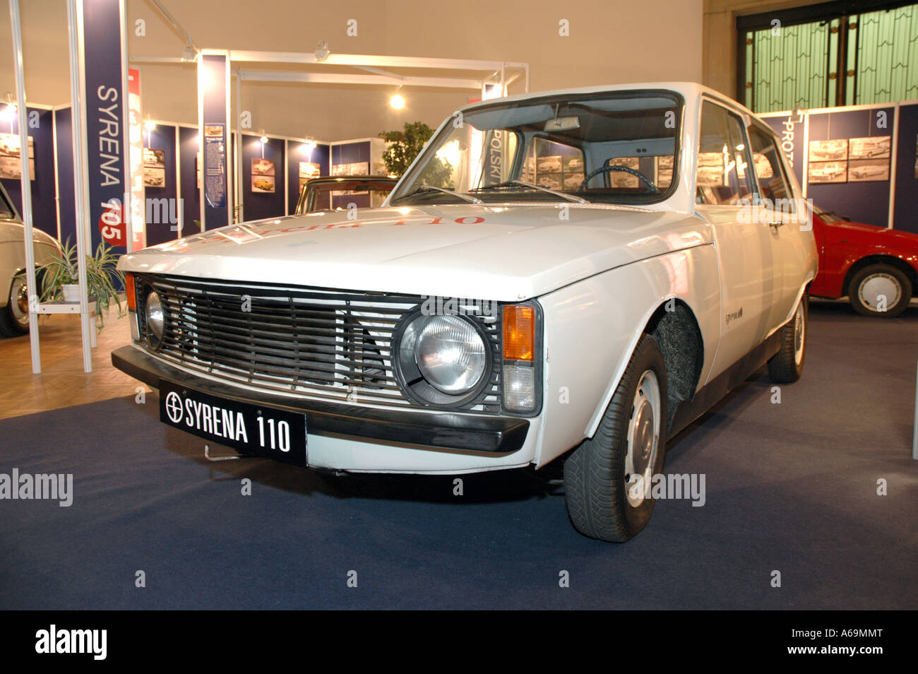 Syrena 110 polish car prototype constructed in FSO factory Stock Photo ...
