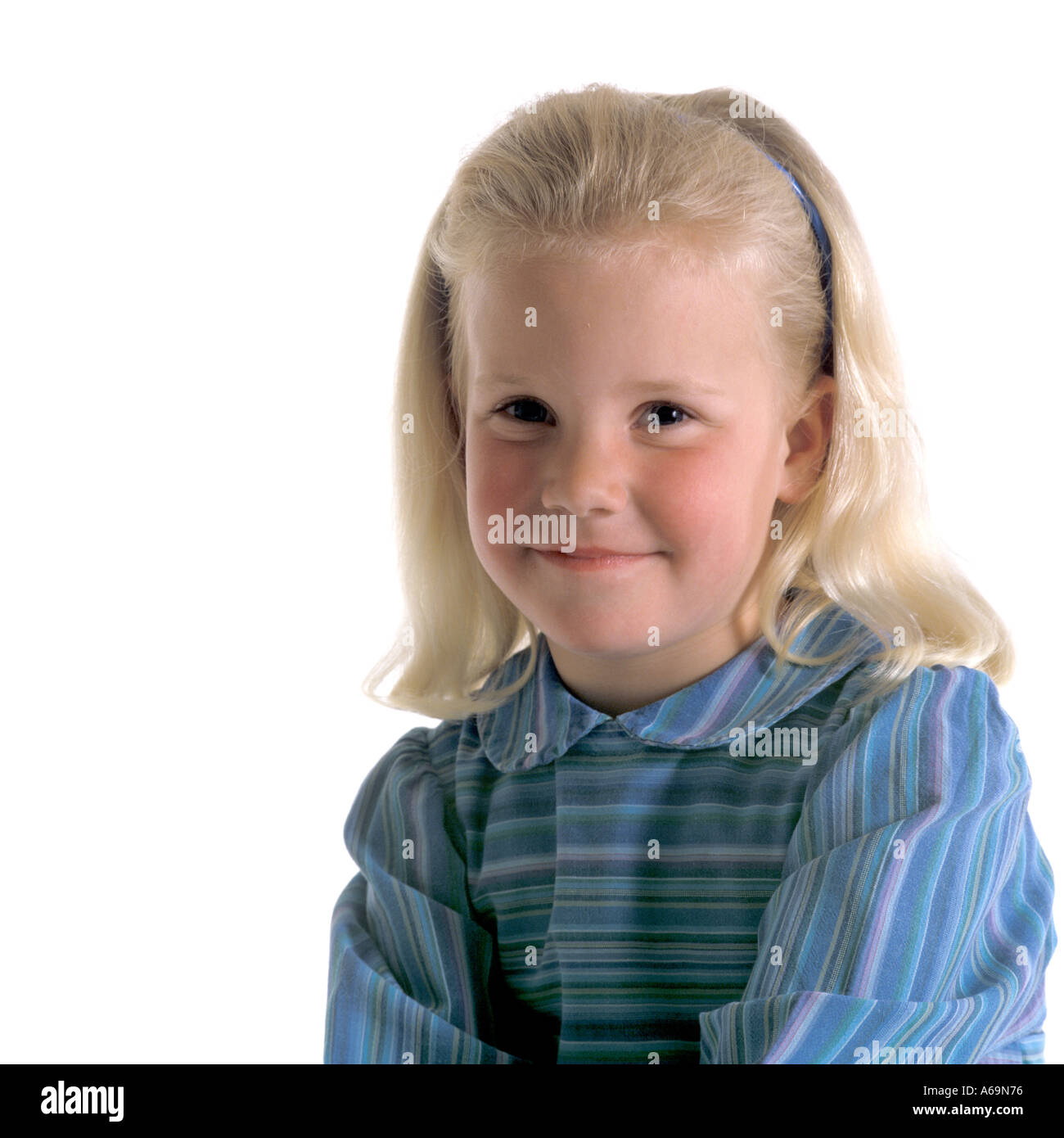 Blond girl portrait Stock Photo - Alamy