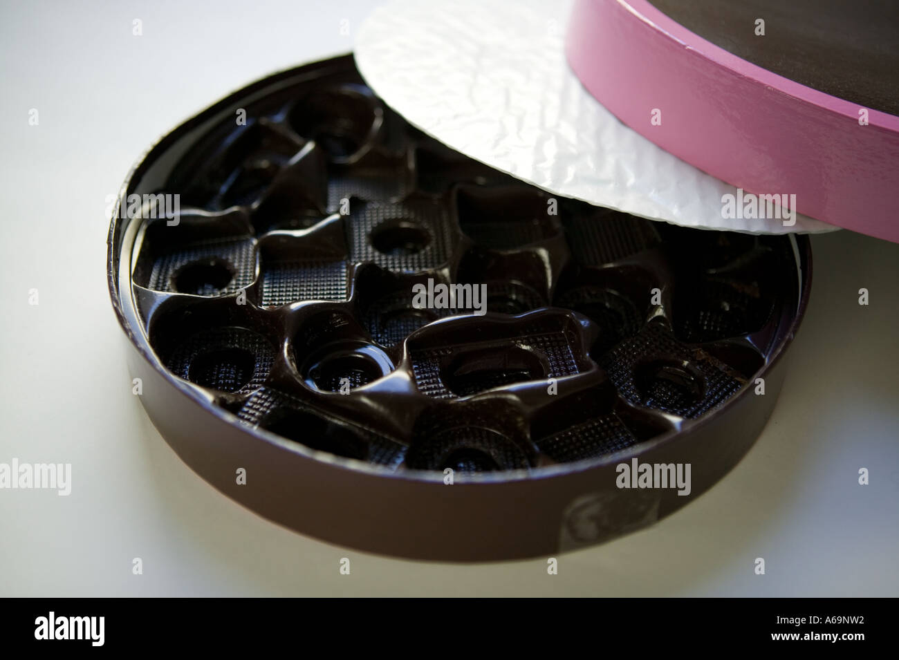 Empty chocolate box hi-res stock photography and images - Alamy