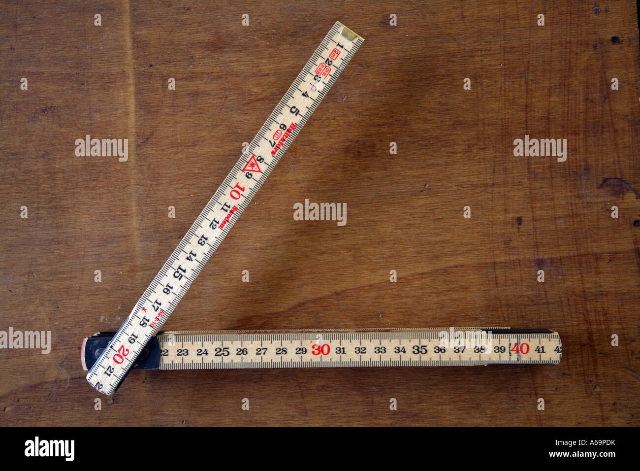 metering rule, close up Stock Photo - Alamy
