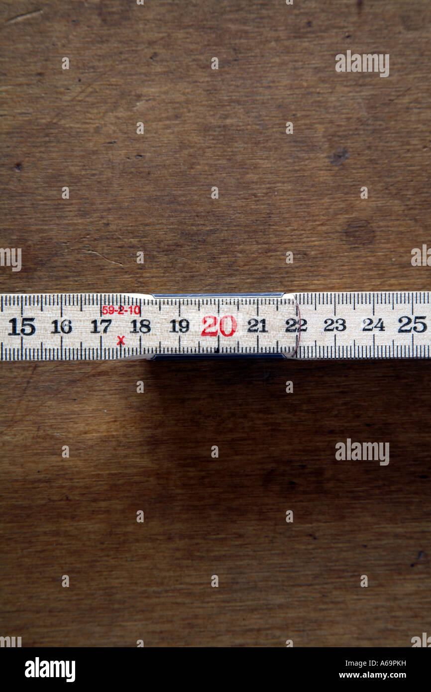 metering rule, close up Stock Photo - Alamy