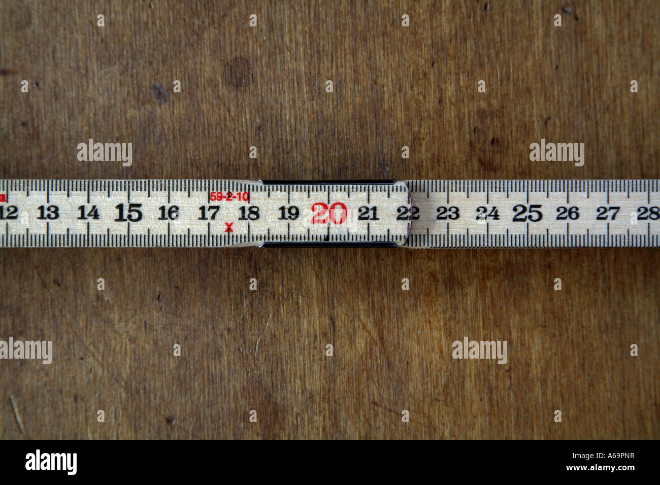 metering rule, close up Stock Photo - Alamy