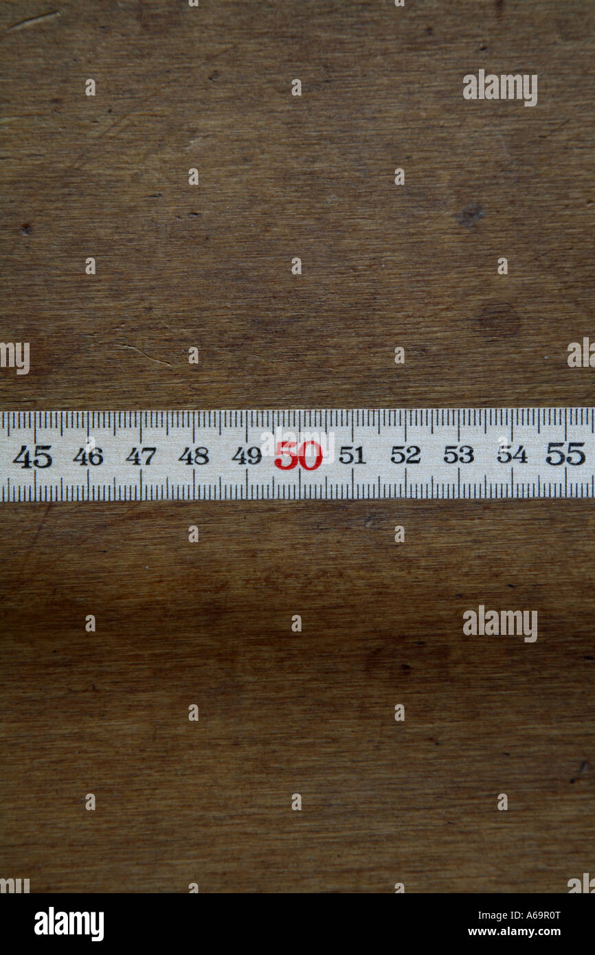 metering rule, close up Stock Photo - Alamy