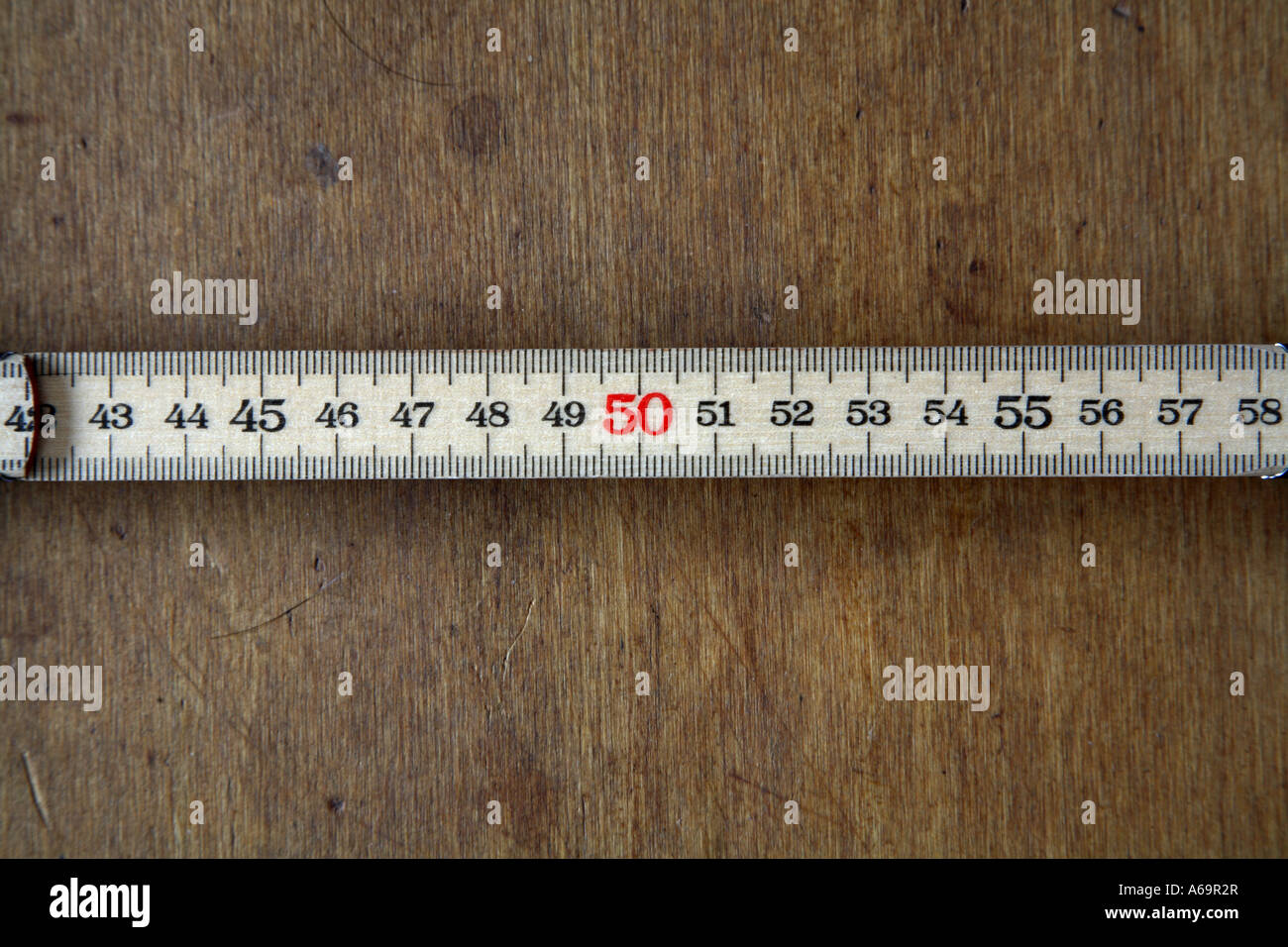 metering rule, close up Stock Photo - Alamy
