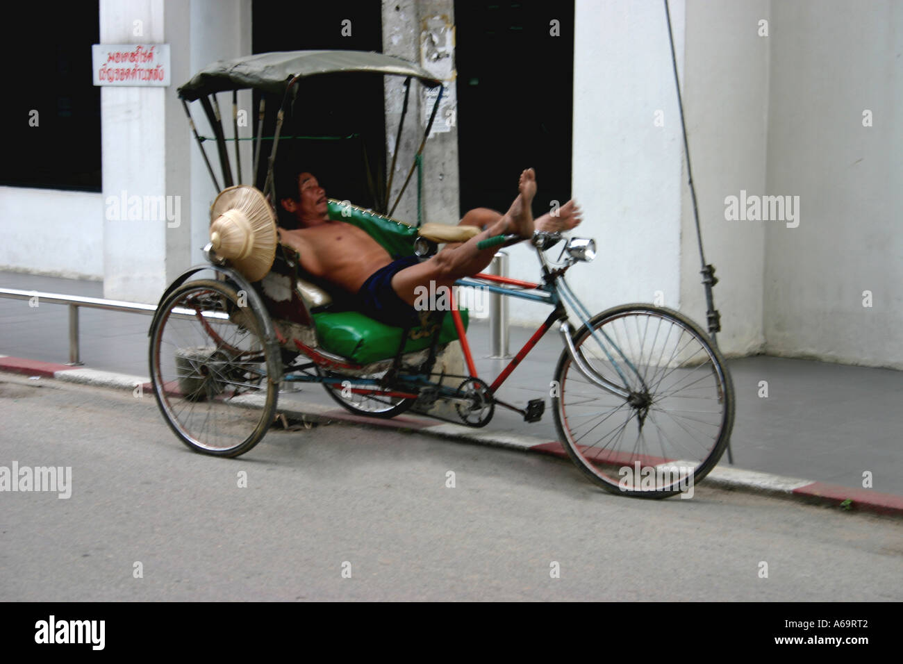 Rickshaw thailand funny hi-res stock photography and images - Alamy