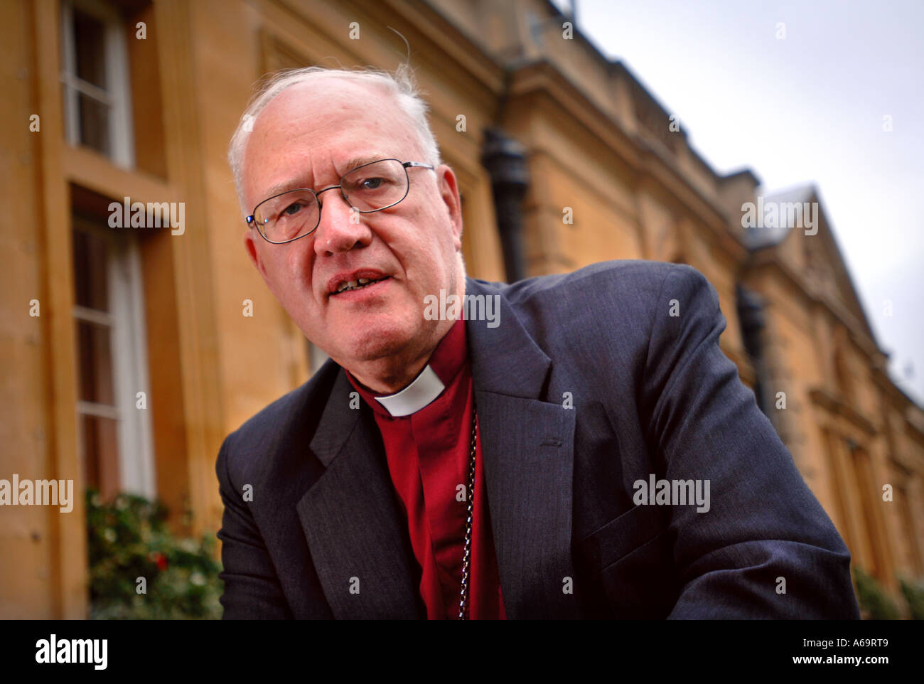 FORMER ARCHBISHOP OF CANTERBURY LORD CAREY AT THE CHELTENHAM LITERARY ...