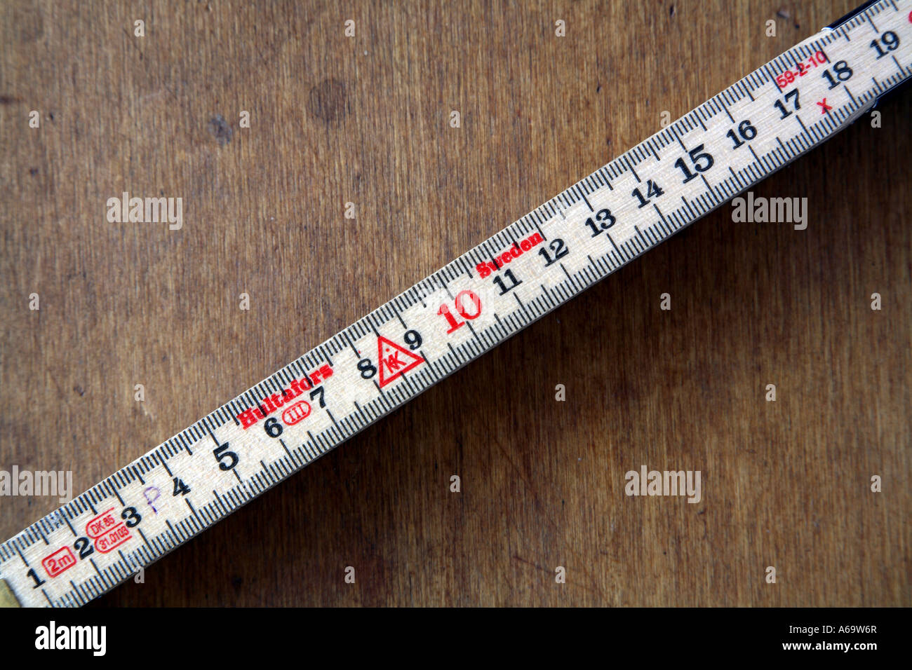 metering rule, close up Stock Photo - Alamy