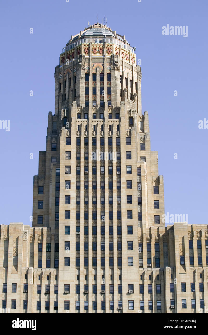 Art deco Buffalo City Hall New York Stock Photo - Alamy