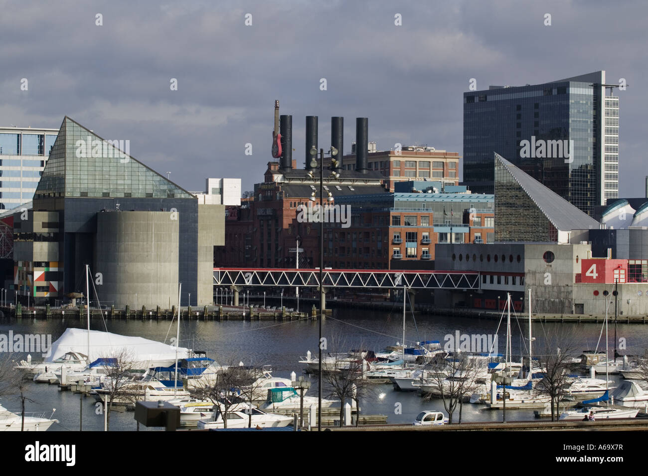 Inner Harbor Baltimore Maryland Stock Photo - Alamy