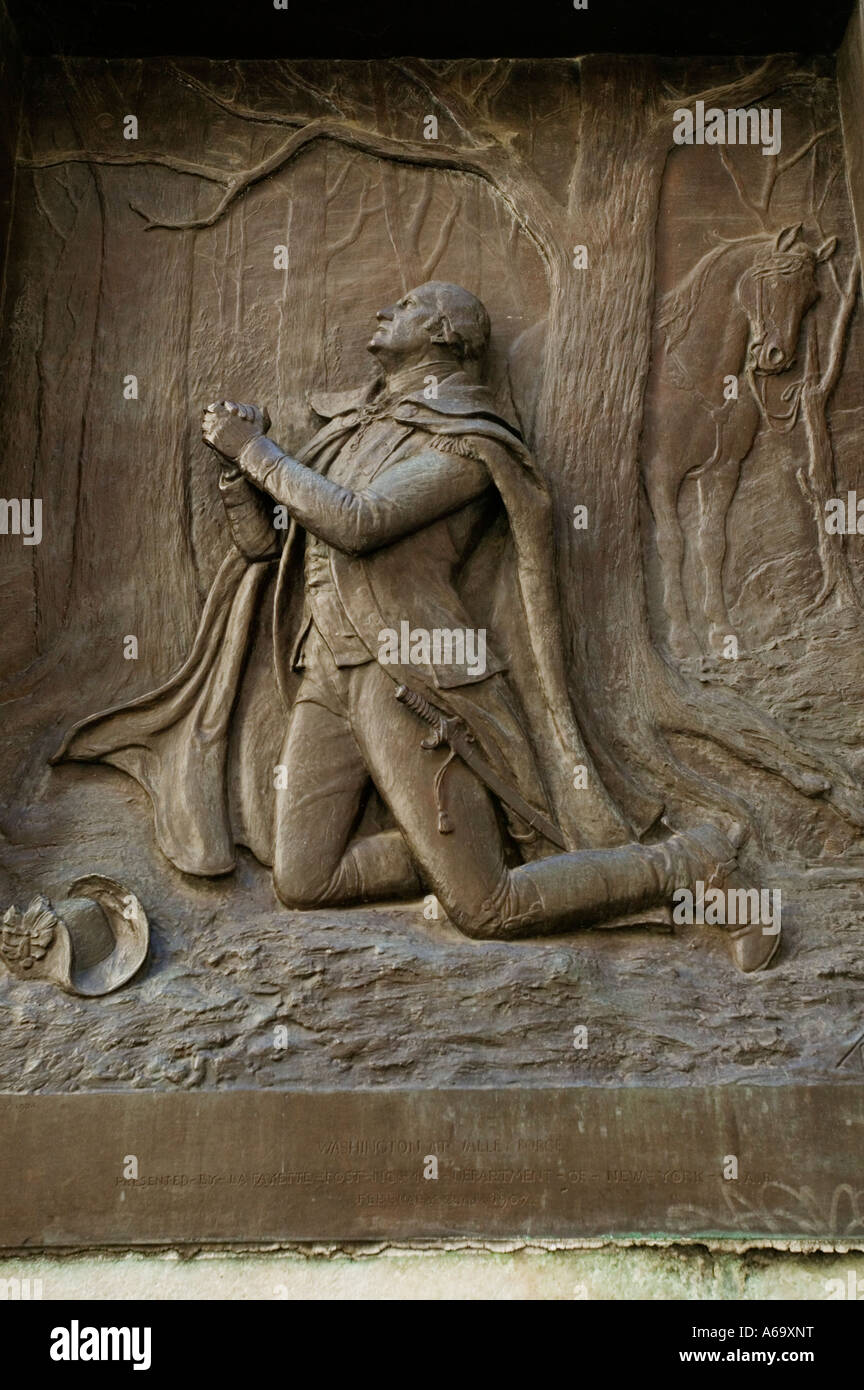 General George Washington Praying