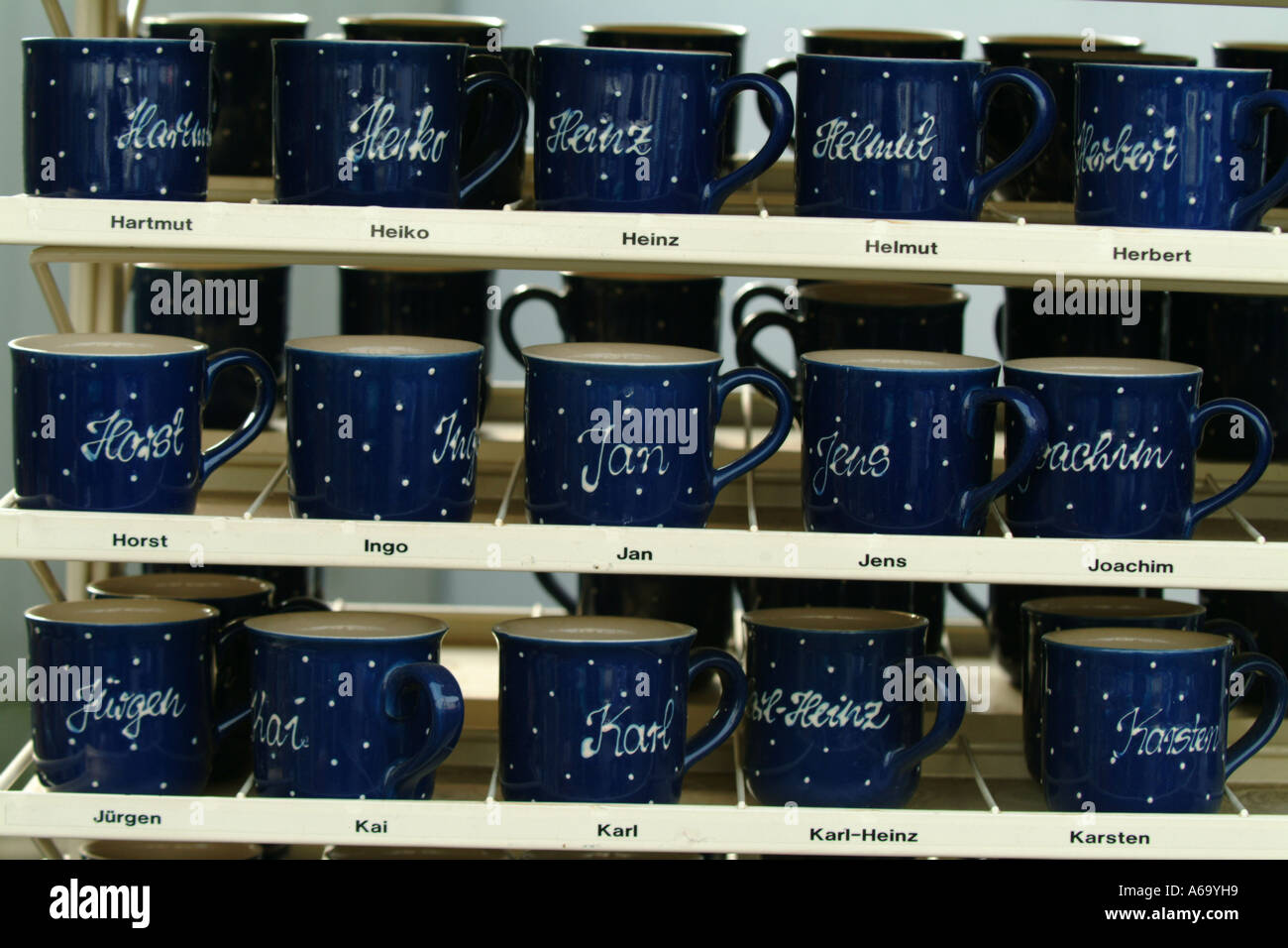 cups mugs drinking names germanic vertical colour color germany german ...